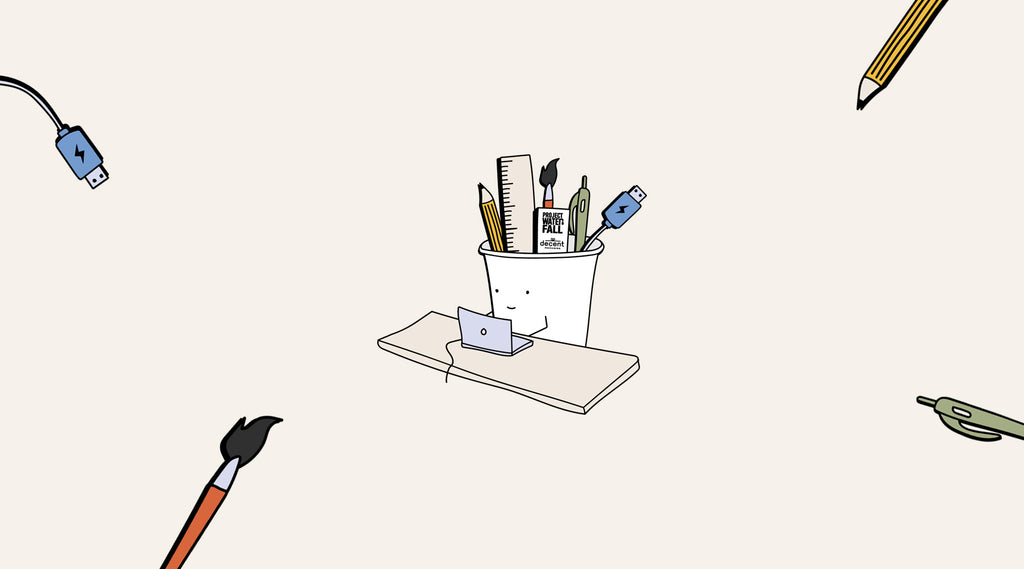 decent packaging x Project Waterfall Compostable Canvas Artist Competi